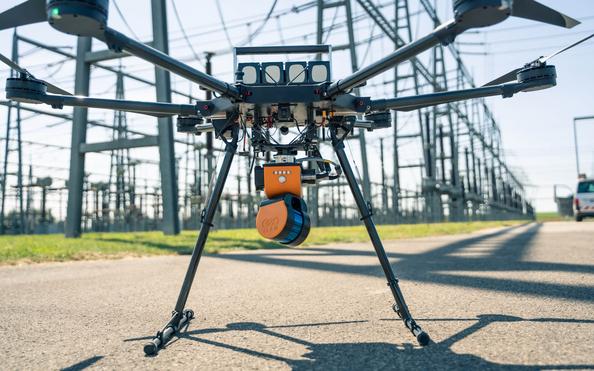 GeoSLAM ZEB-HORIZON Scan Service by drone from LOGXON